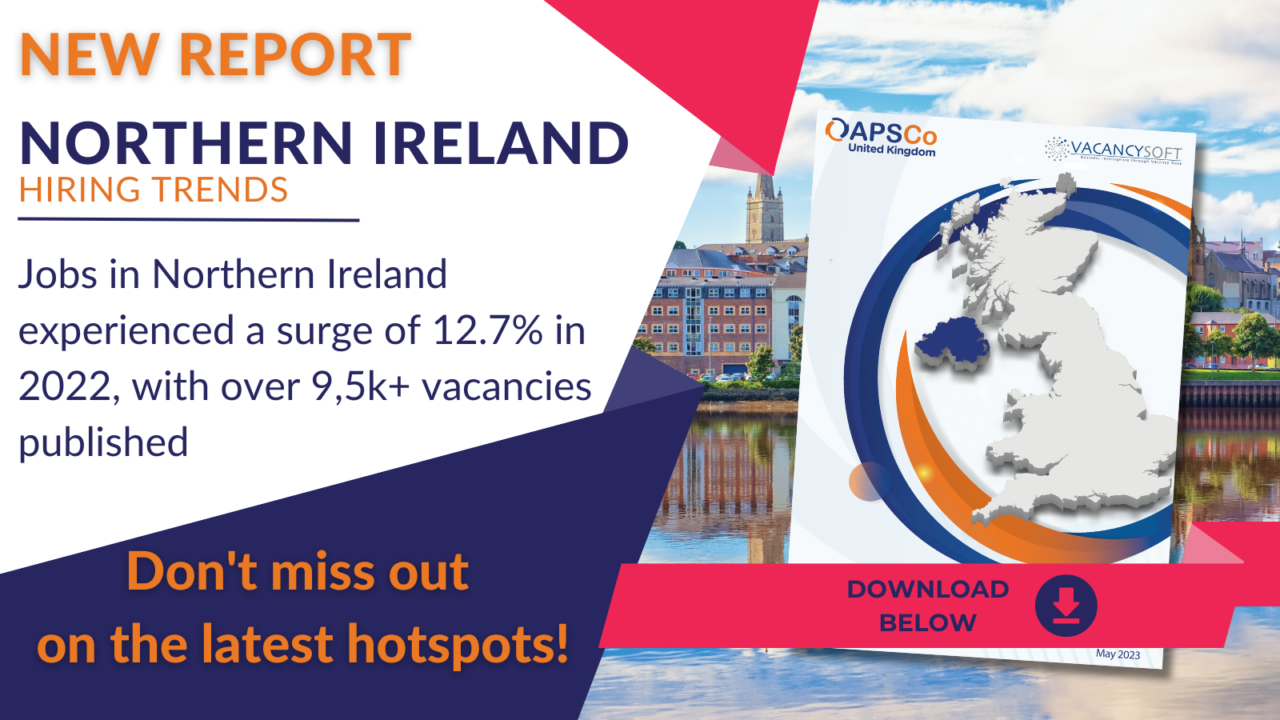 Northern Ireland - Regional Labour Market Trends, May 2023 - Vacancysoft