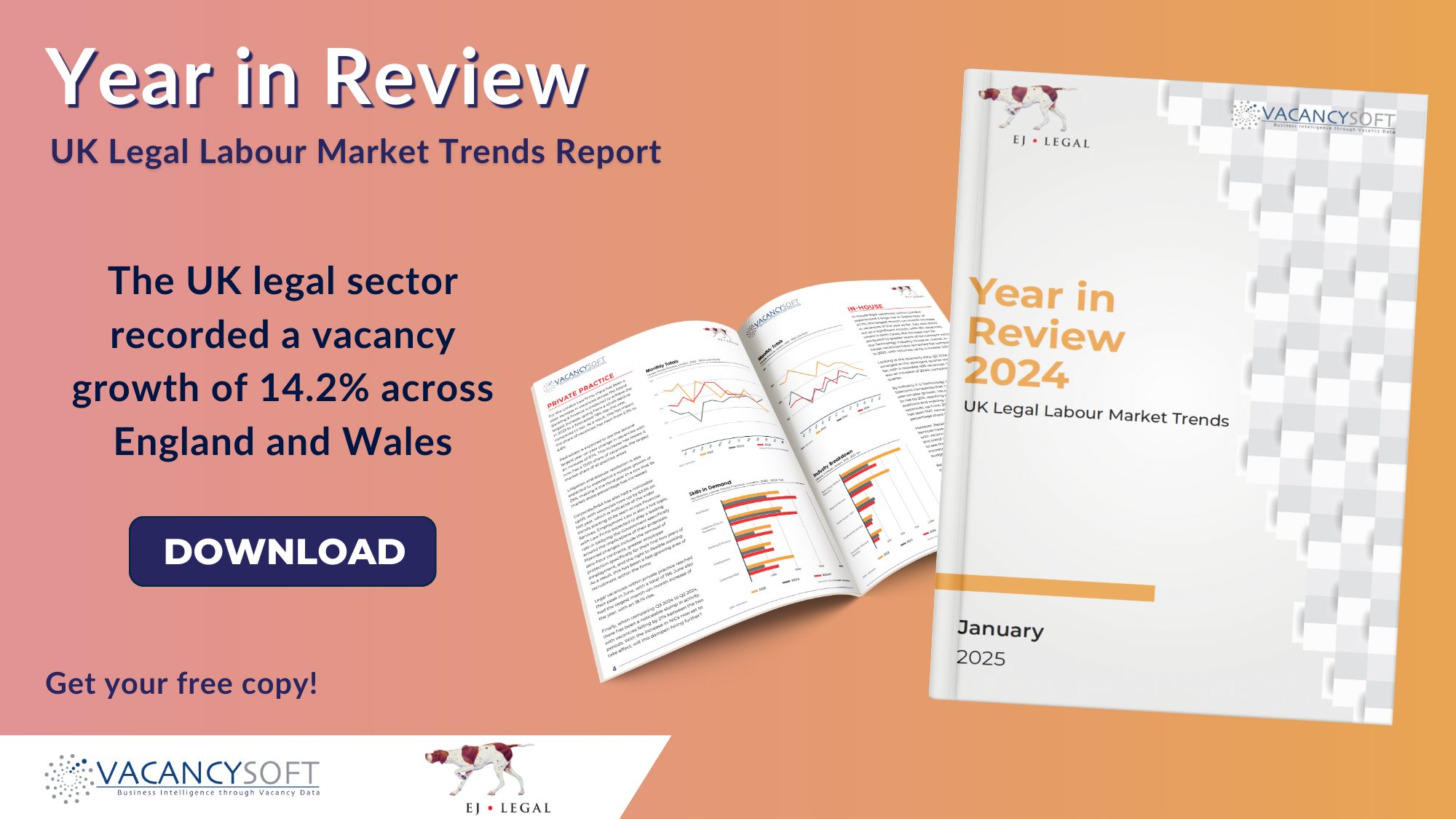 Year in Review - UK Legal Labour Market Trends, January 2025 - Vacancysoft