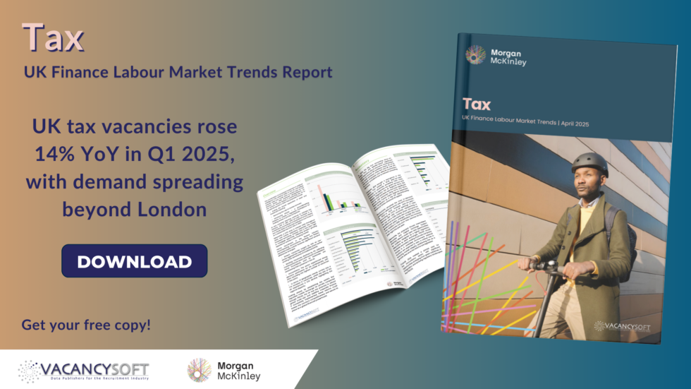 Tax - UK Finance Labour Market Trends Report, April 2025 - Vacancysoft